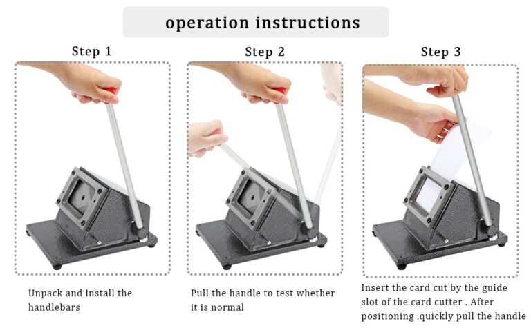 Heavy Duty PVC Card Cutter Die
